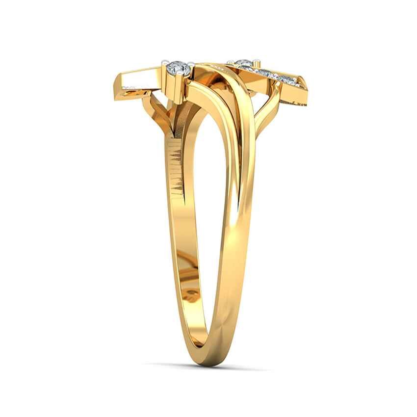 Dream Diamond Ring | 14K Yellow Gold, 0.12 ct Diamond – Neel Jewels